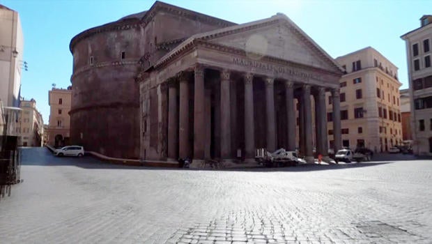 Rome's empty streets reveal a tourism industry in crisis - CBS News