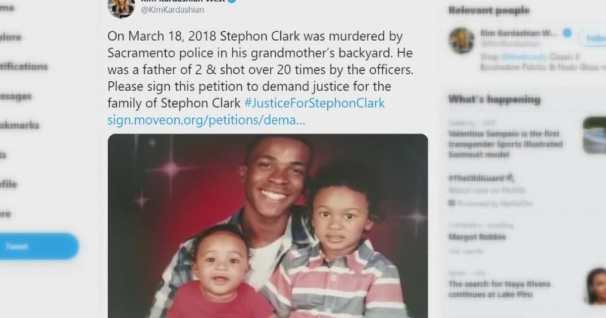 Kim Kardashian Demands Justice For Stephon Clark - CBS Sacramento
