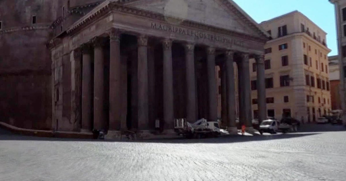 Rome's empty streets reveal a tourism industry in crisis - CBS News