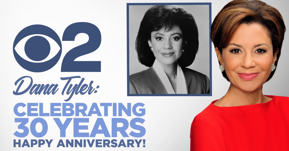 Happy Anniversary, Dana Tyler! Celebrating Her 30 Years With CBS2 News ...