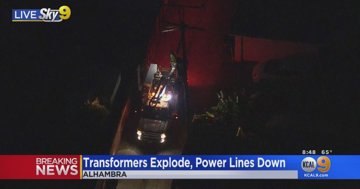 Approximately 3,300 Lose Power In Alhambra After Transformers Explode ...