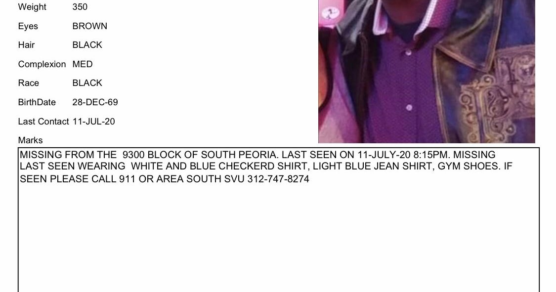 Body Pulled From Little Calumet River Identified As Darris Johnson, Man ...