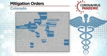 15 Counties At Risk Of Losing Coronavirus Variances - CBS Colorado