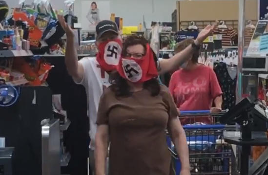 Swastika masks worn at my Minnesota hometown Walmart. What's going on ...