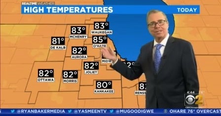 Chicago Weather: Showers, Storms Linger; Cool Down In Effect - CBS Chicago