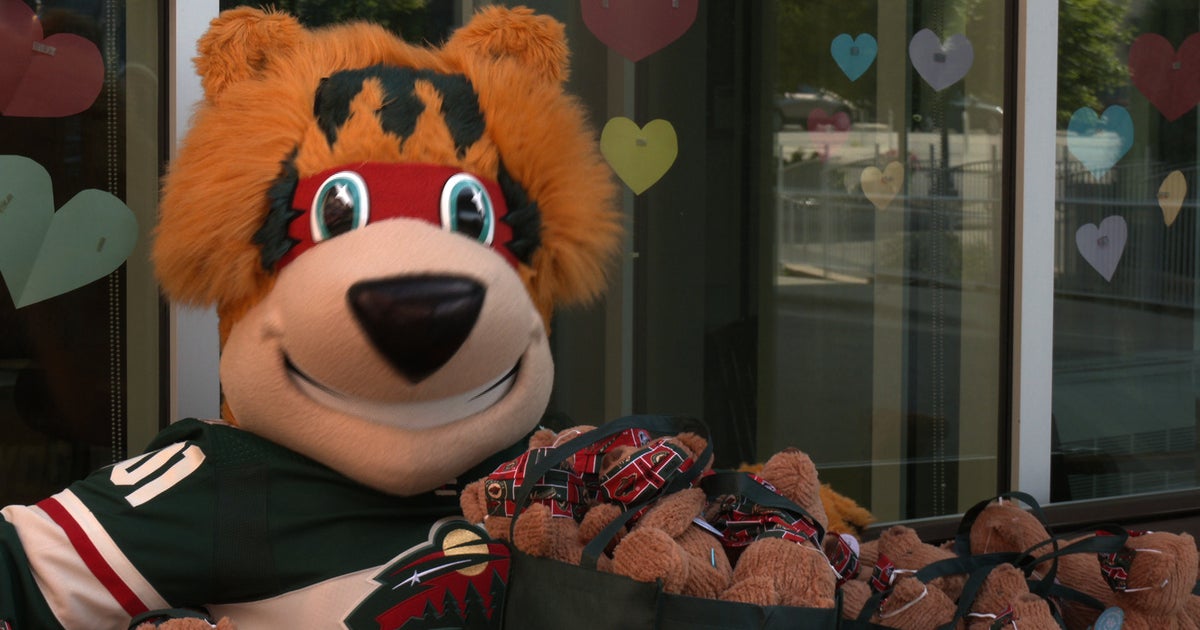 Minnesota Wild Donate Teddy Bears With Face Masks To Children's ...
