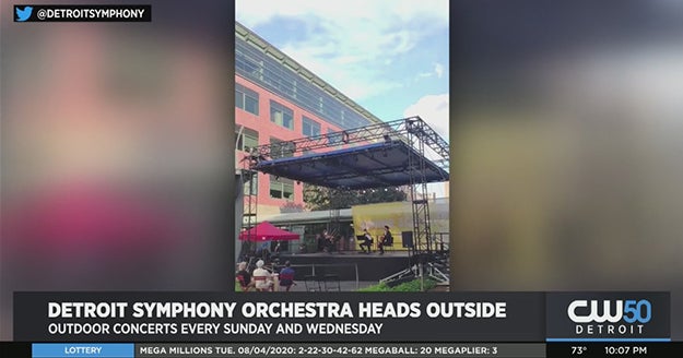 Detroit Symphony Orchestra Heads Outside: Outdoor Concerts Every Sunday ...