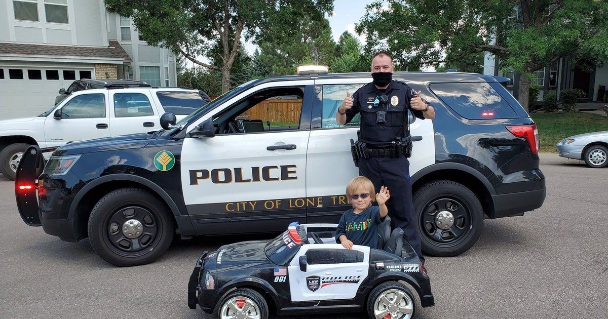Little Lone Tree 'Officer' Stops Cop - CBS Colorado