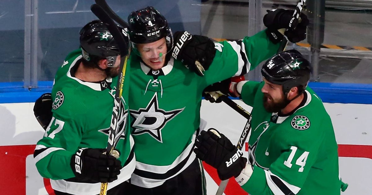 Dallas Stars Even Series After Late Goal And 5-4 Win Over Flames - CBS ...