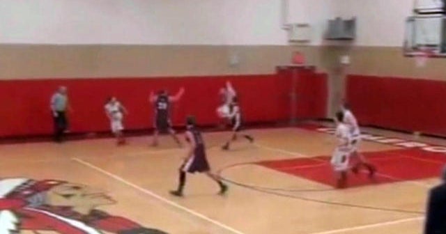Watch: Full court, game-winning shot - CBS News
