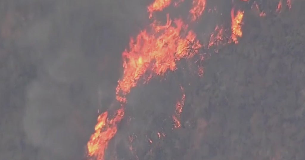 Deer Complex Fires Force Mandatory Evacuations Near Brentwood - CBS San ...
