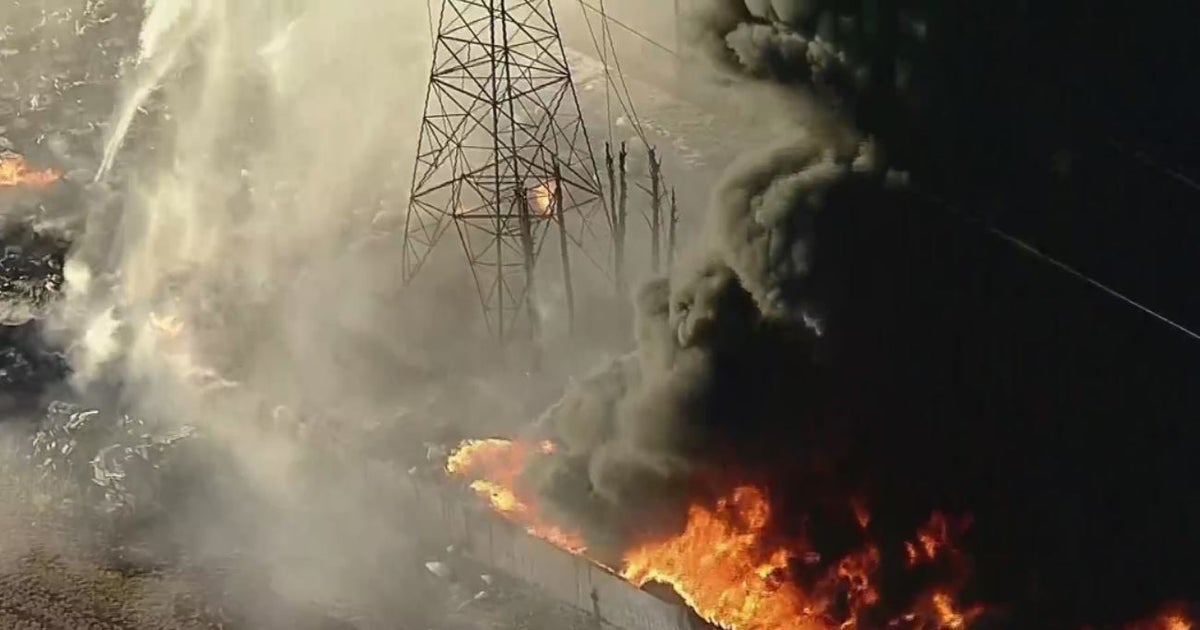 Massive Fire At North Texas Plastics Plant In Grand Prairie Contained ...