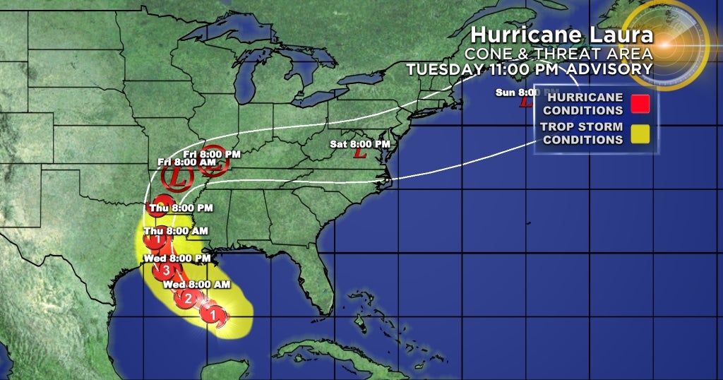 Laura Continues To Strengthen And Is Expected To Be A Major Hurricane ...