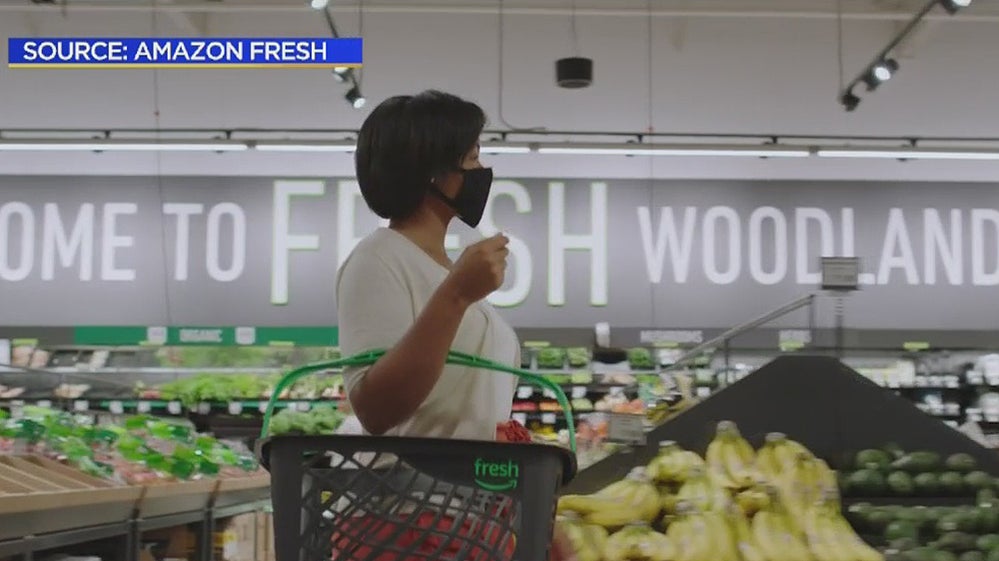 Amazon Fresh Grocery Store Opens In Woodland Hills, Entry Temporarily ...