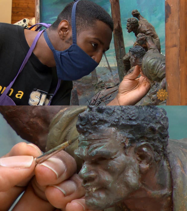 Art of history: Preserving African American dioramas - CBS News