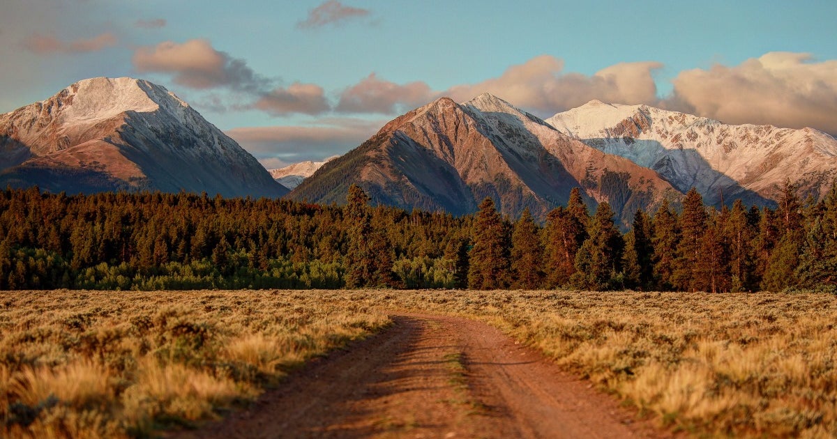 Summer Snow Blankets The Higher Colorado Mountains - CBS Colorado