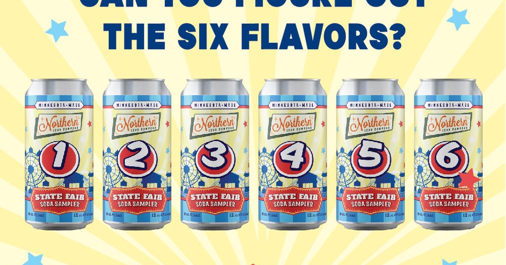 Northern Soda Company Releases 6 New State Fair Flavors - CBS Minnesota