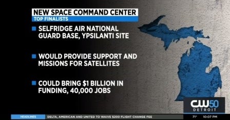 2 Michigan Air Bases Among Top Finalists For New Space Command Center ...