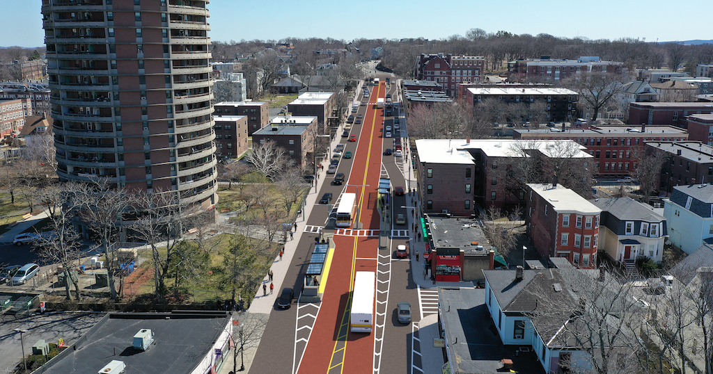 MBTA Accelerates Plan To Add 14 New Miles of Bus Lanes - CBS Boston