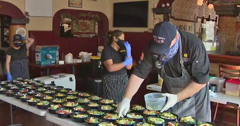 BBQ Master Feeds Crews Fighting NorCal Wildfires - CBS San Francisco