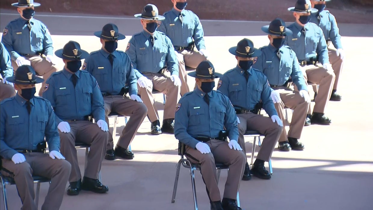 Colorado State Patrol Holds Graduation Ceremony At Red Rocks - CBS Colorado
