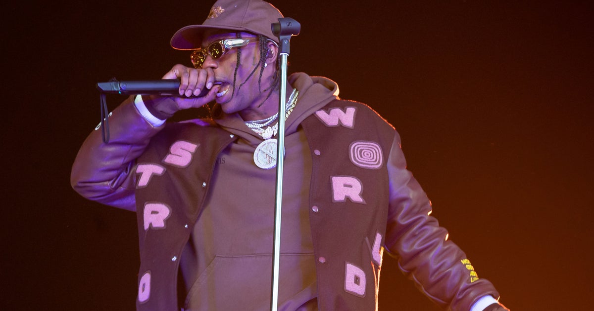 Rapper Travis Scott Mobbed By Fans At Downey McDonald's - CBS Los Angeles