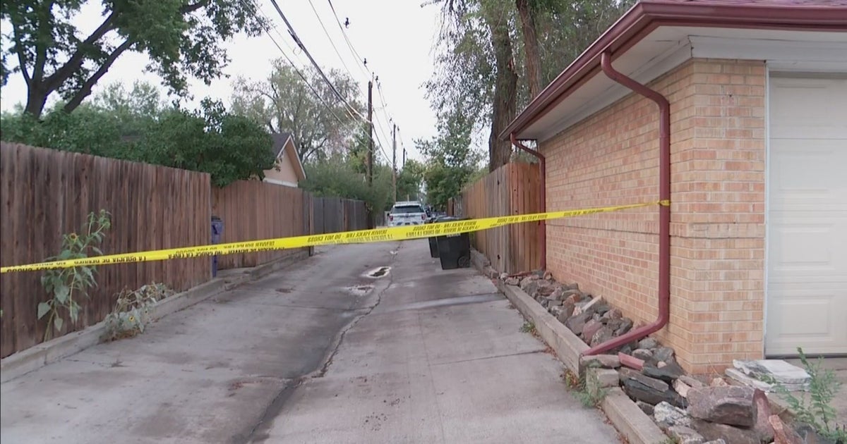 Car Crashes, Driver Is Shot In Denver Alley Off Quebec Street - CBS ...