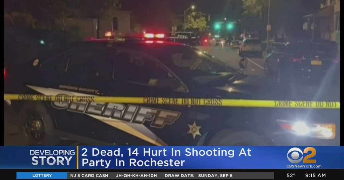 Police: 2 Dead, 14 Wounded By Gunfire At Party In Rochester - CBS New York