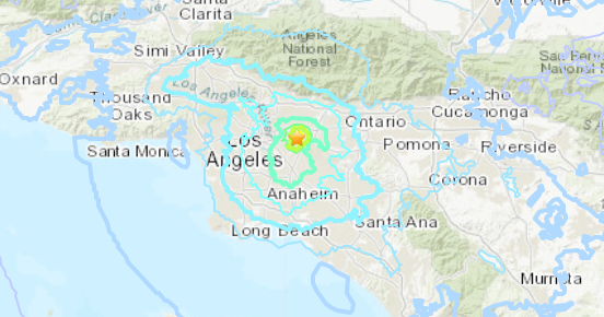 Magnitude 4.5 earthquake strikes Southern California - CBS News