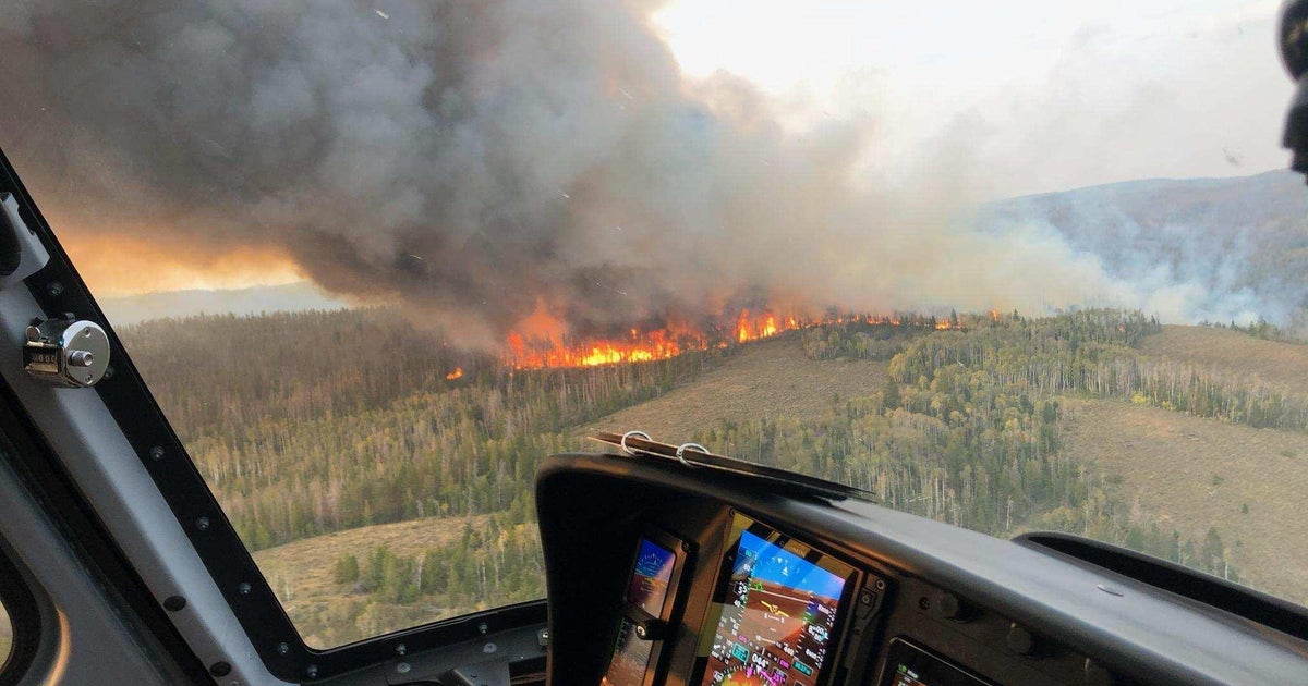 Wildfire In Southern Wyoming Nears 7,000 Acres - CBS Colorado