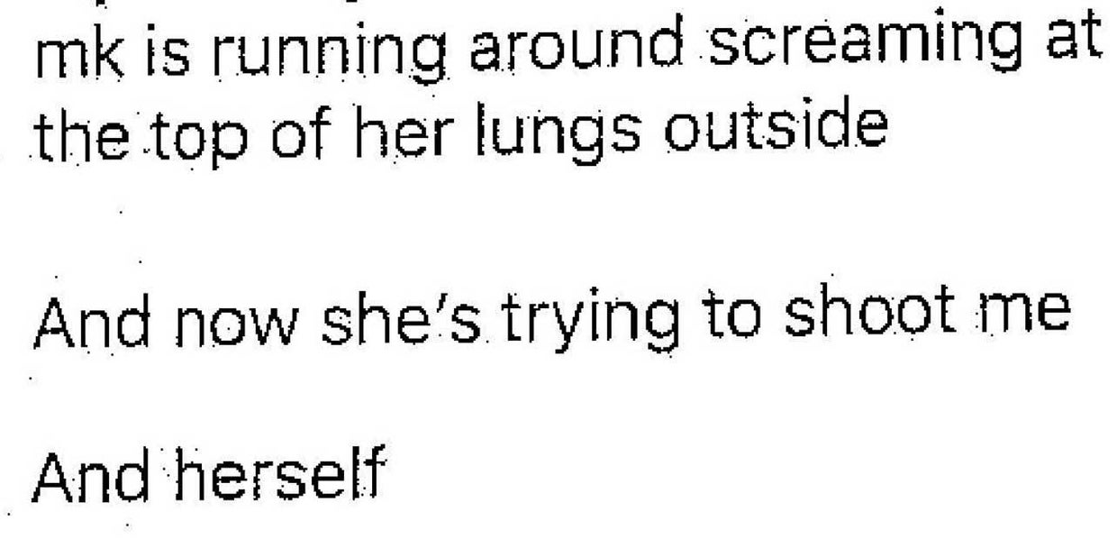 Evidence photos in the case against Mary Katherine Higdon