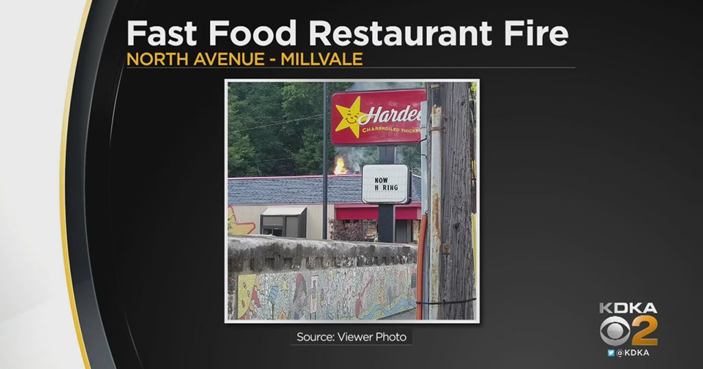 No Injuries At Hardee's Fire In Millvale - CBS Pittsburgh