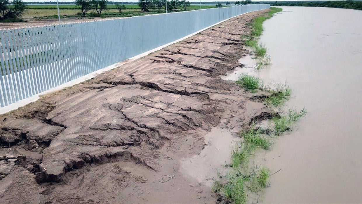 Why a private section of the border wall is allegedly failing - 60 ...