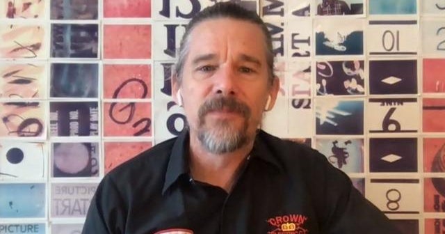 Ethan Hawke on producing, acting in new limited series "The Good Lord ...