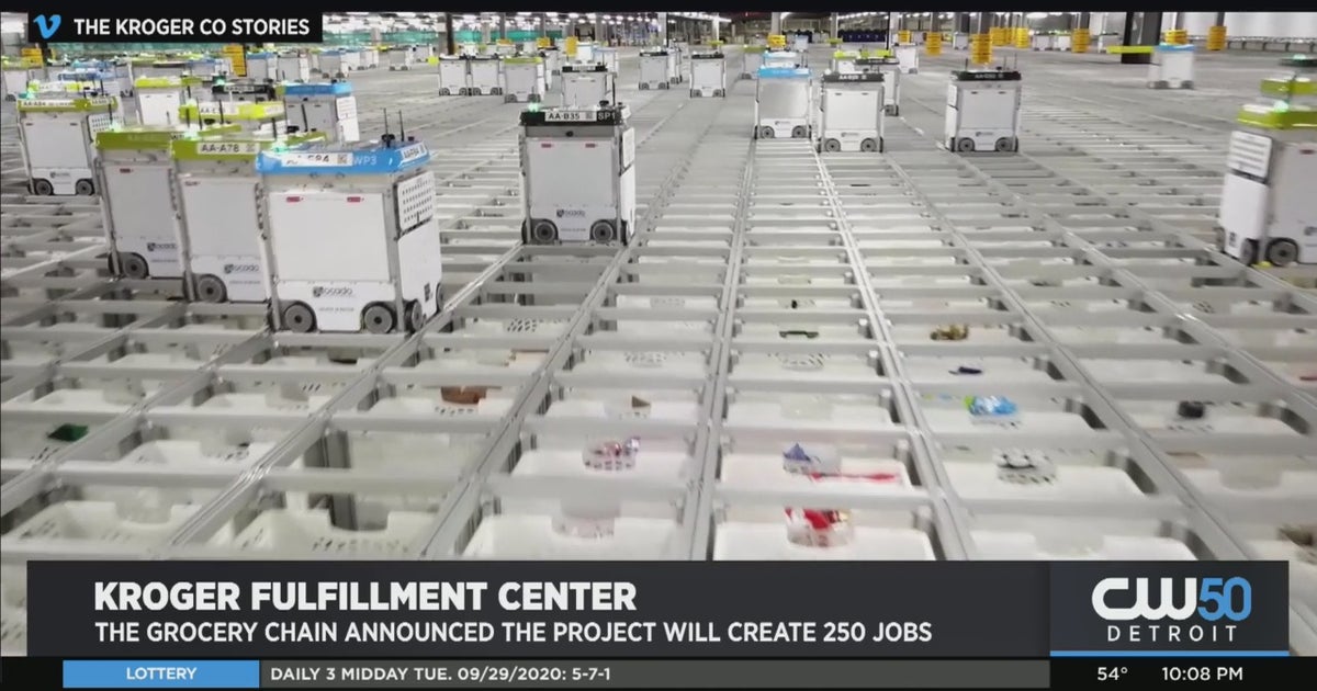 Kroger Fulfillment Center In Wayne County Will Create 250 Jobs - CBS ...
