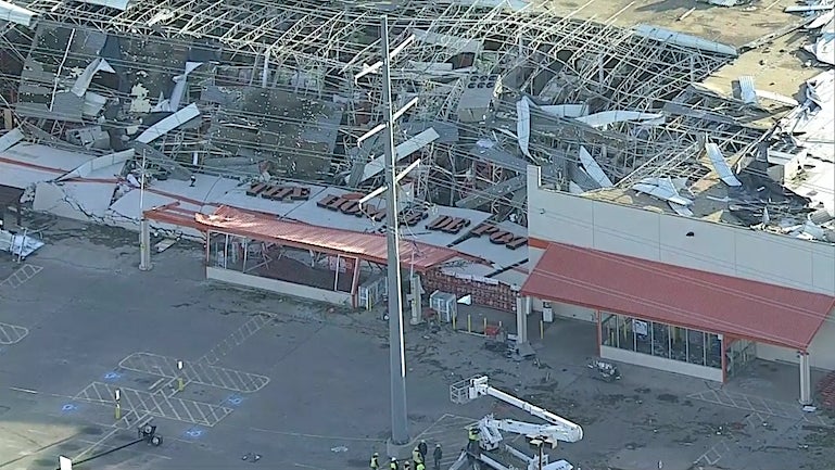 An EF-3 Tornado Destroyed It In 2019, Today A Dallas Home Depot Store ...