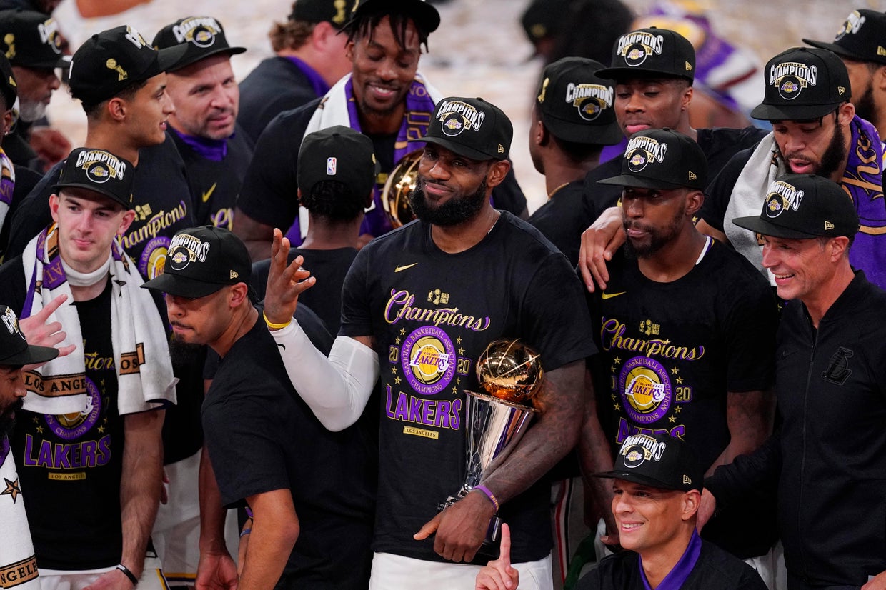 Los Angeles Lakers win NBA Finals; LeBron James secures his fourth ...