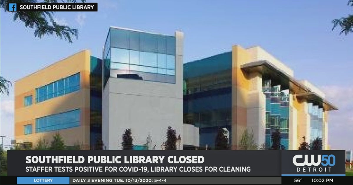 Southfield Public Library Closed For Cleaning After Employee Tests ...