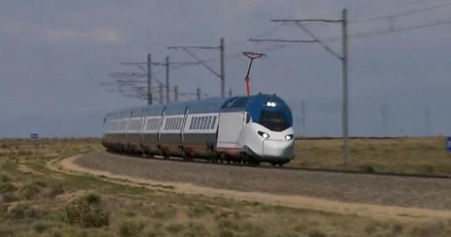 Amtrak tests new faster trains - CBS News