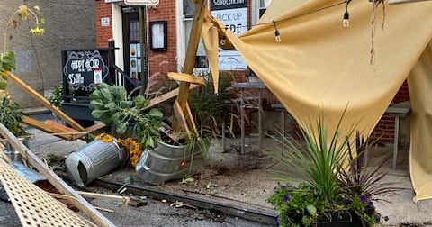 SoBo Cafe Looking For Driver Who Crashed Into Outdoor Dining Parklet ...
