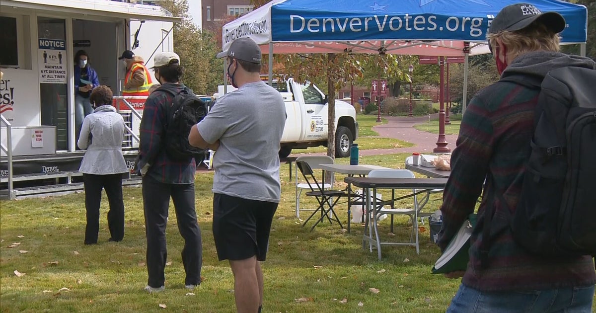 Denver Elections Mobile Voting Center Celebrates The First Day Of Early ...
