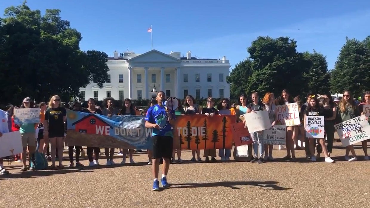 Inside Gen Z's fight for climate change action - CBS News