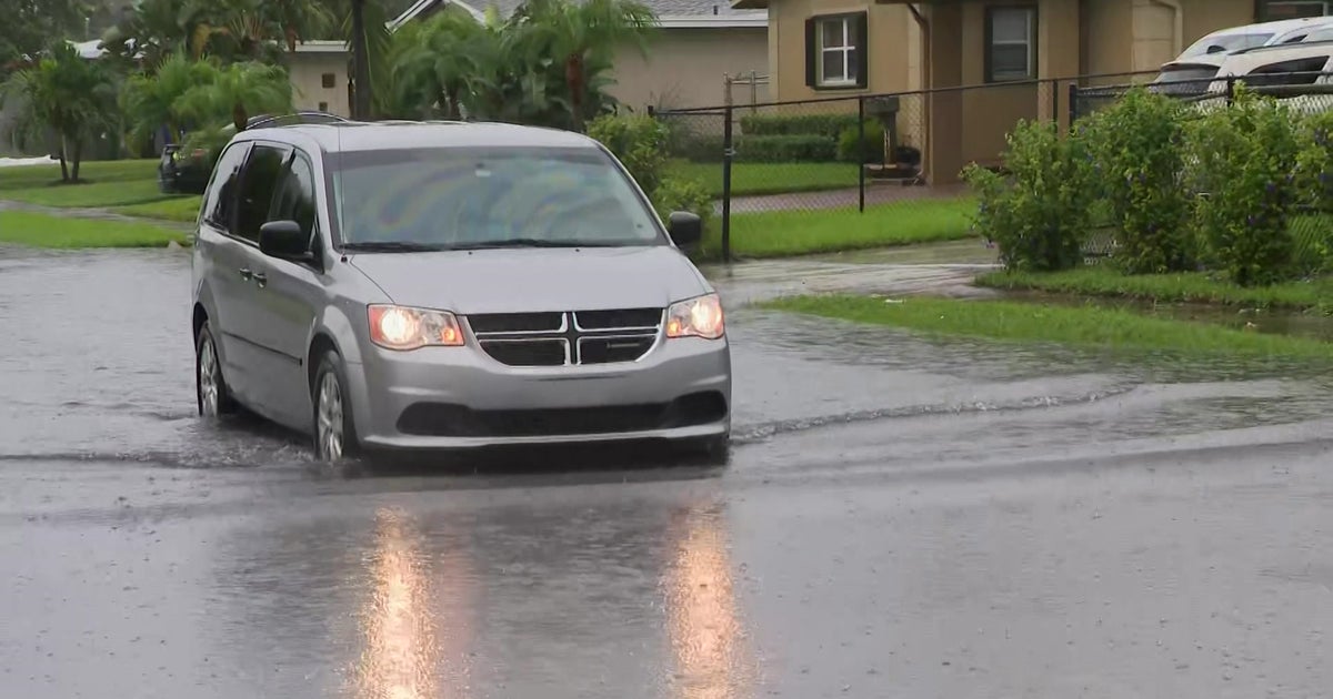 Miami Weather: Miami-Dade, Broward Remain Under A Flood Watch - CBS Miami