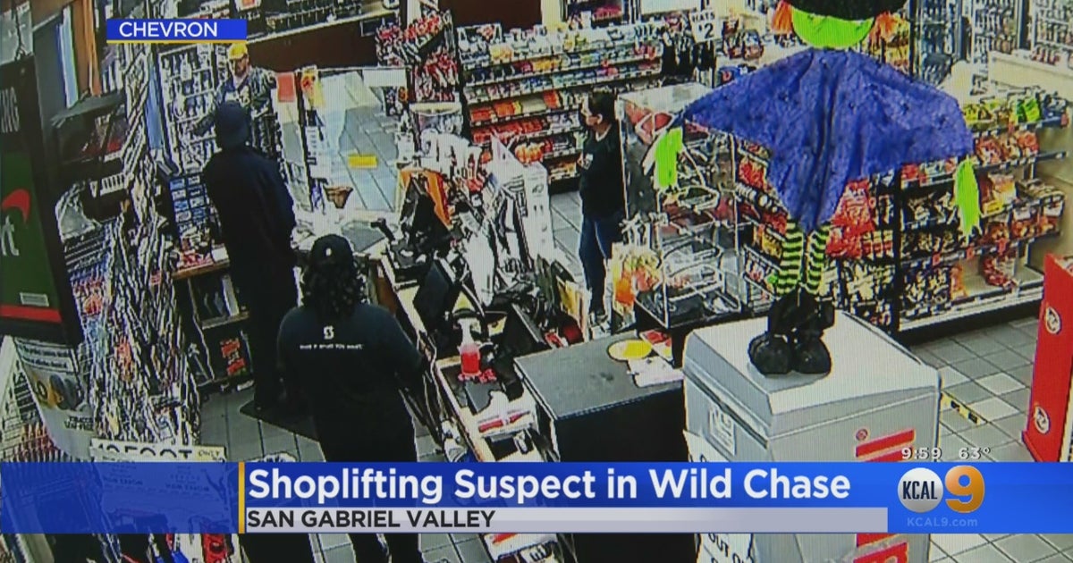 Shoplifting Suspect Leads Police On Wild Chase Through San Gabriel ...