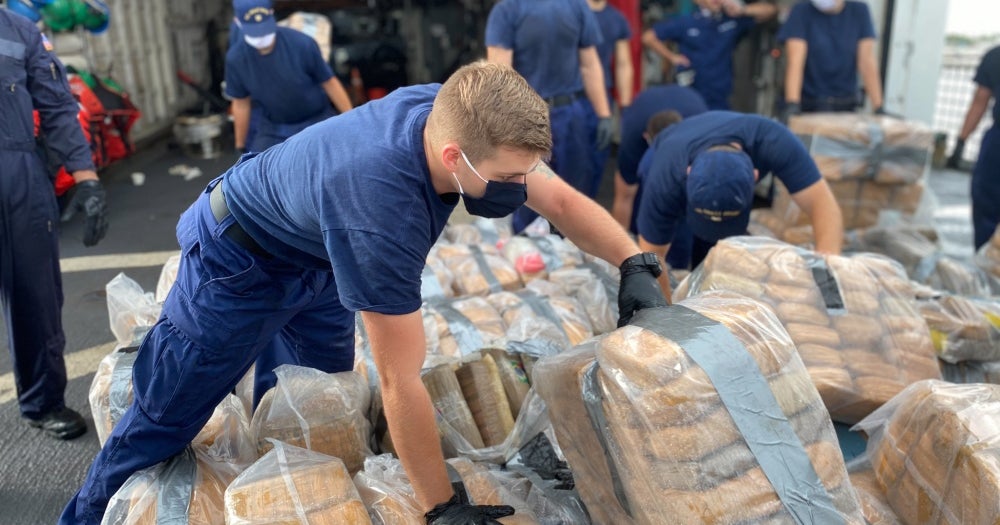 US Coast Guard Offloads Narcotics With Street Value Of $86 Million At ...