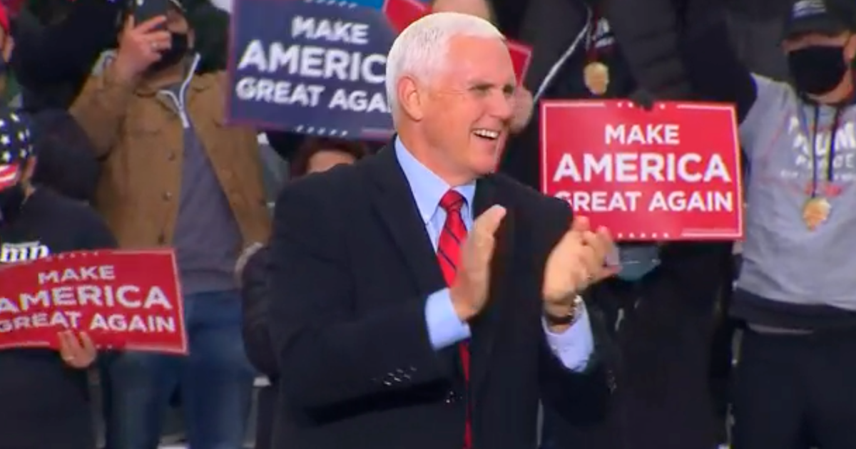 Vice President Pence Delivers Remarks In Michigan - CBS Detroit