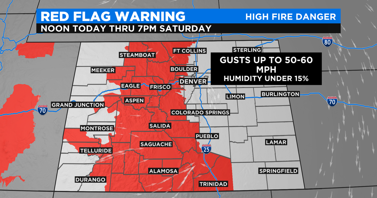 Brief Friday Wildfire Relief In Colorado Before Fire Danger Surges ...