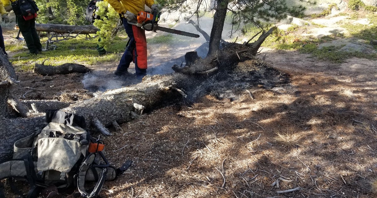 Illegal Campfire Extinguished In Evergreen - CBS Colorado