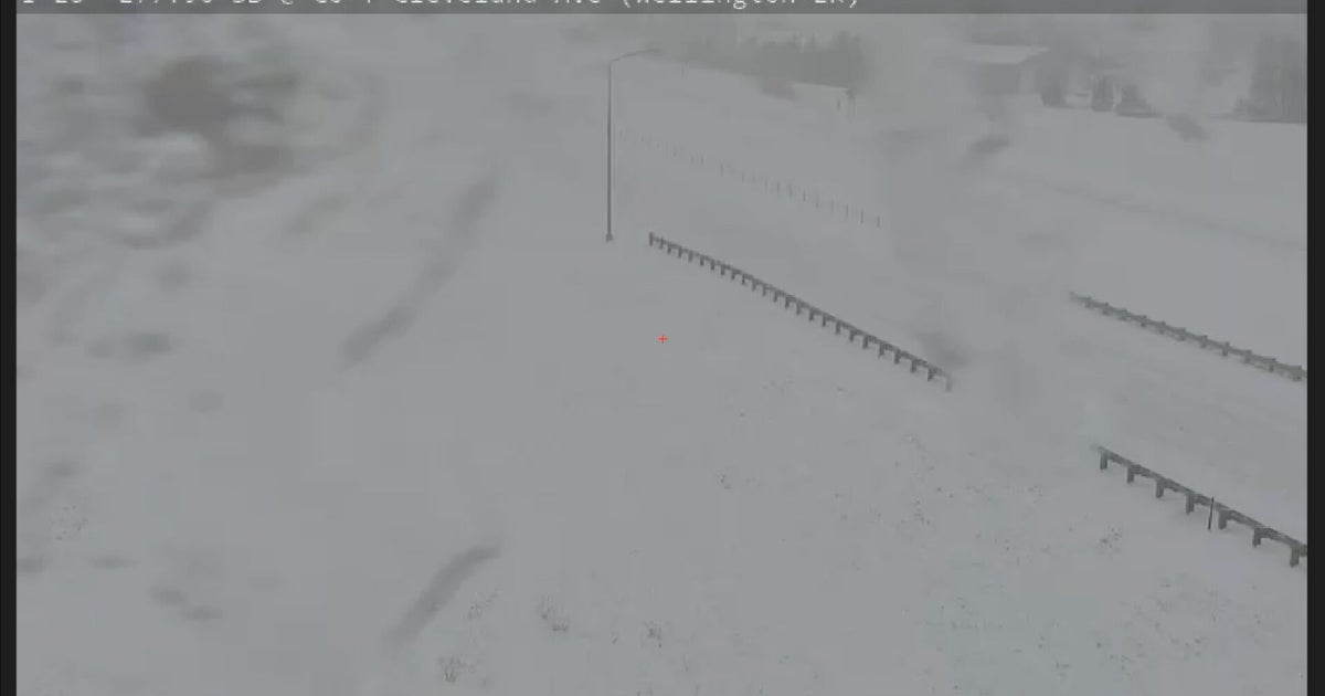 Snow Causes Closures On I-25 And U.S. 287 Sunday Morning - CBS Colorado