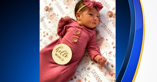 WJZ Anchor Rick Ritter, Wife Nicole Welcome First Child Savannah - CBS ...
